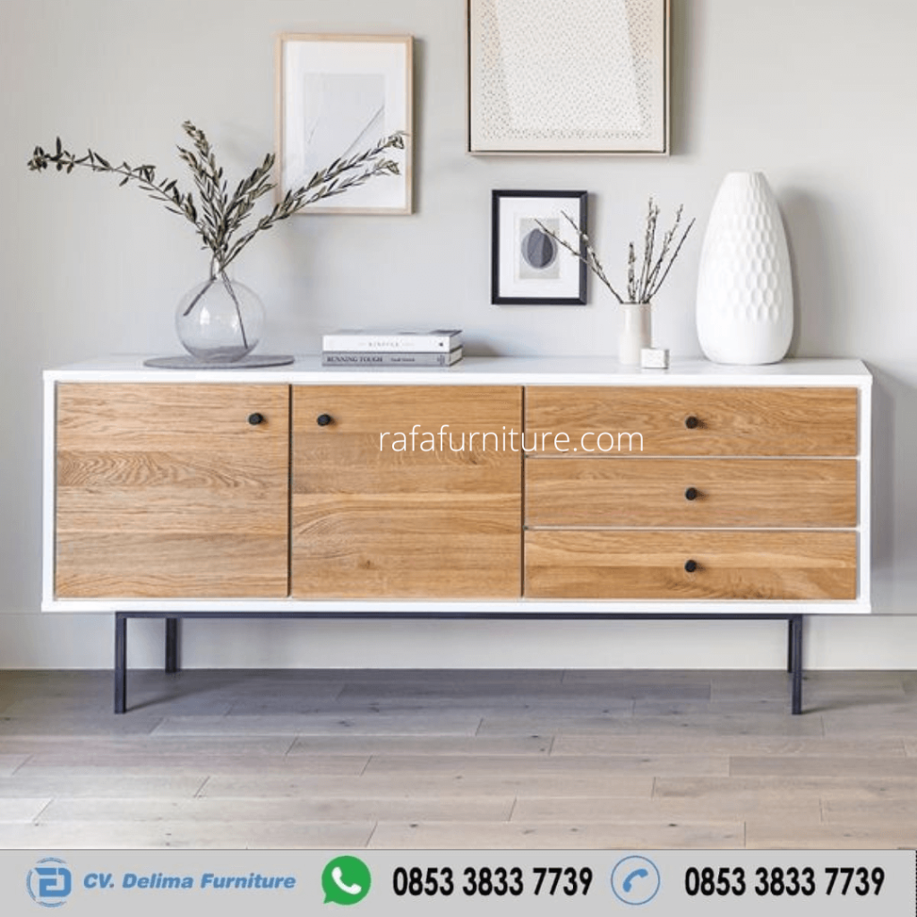 Bufet Minimalis Modern Jati Ardern » Furniture Jati Jepara